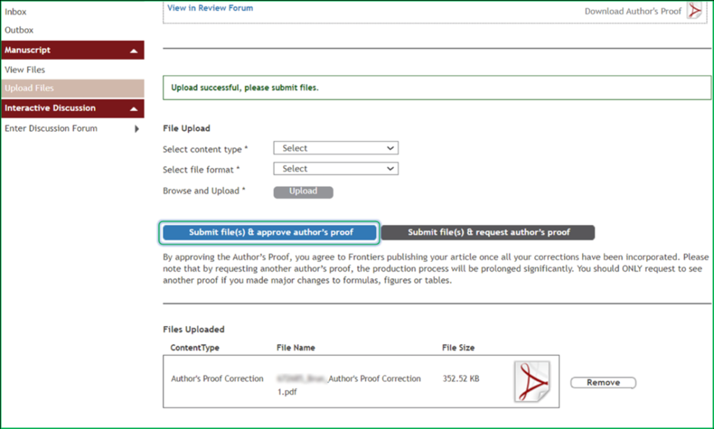 作者校稿语言支持 | Frontiers 出版社官方中文网站